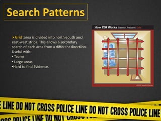 Crime scene | PPTX