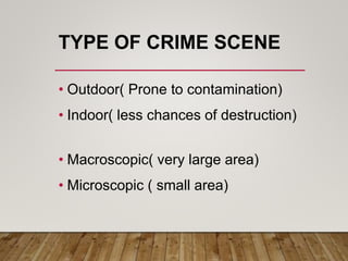 crime scene.PPTX