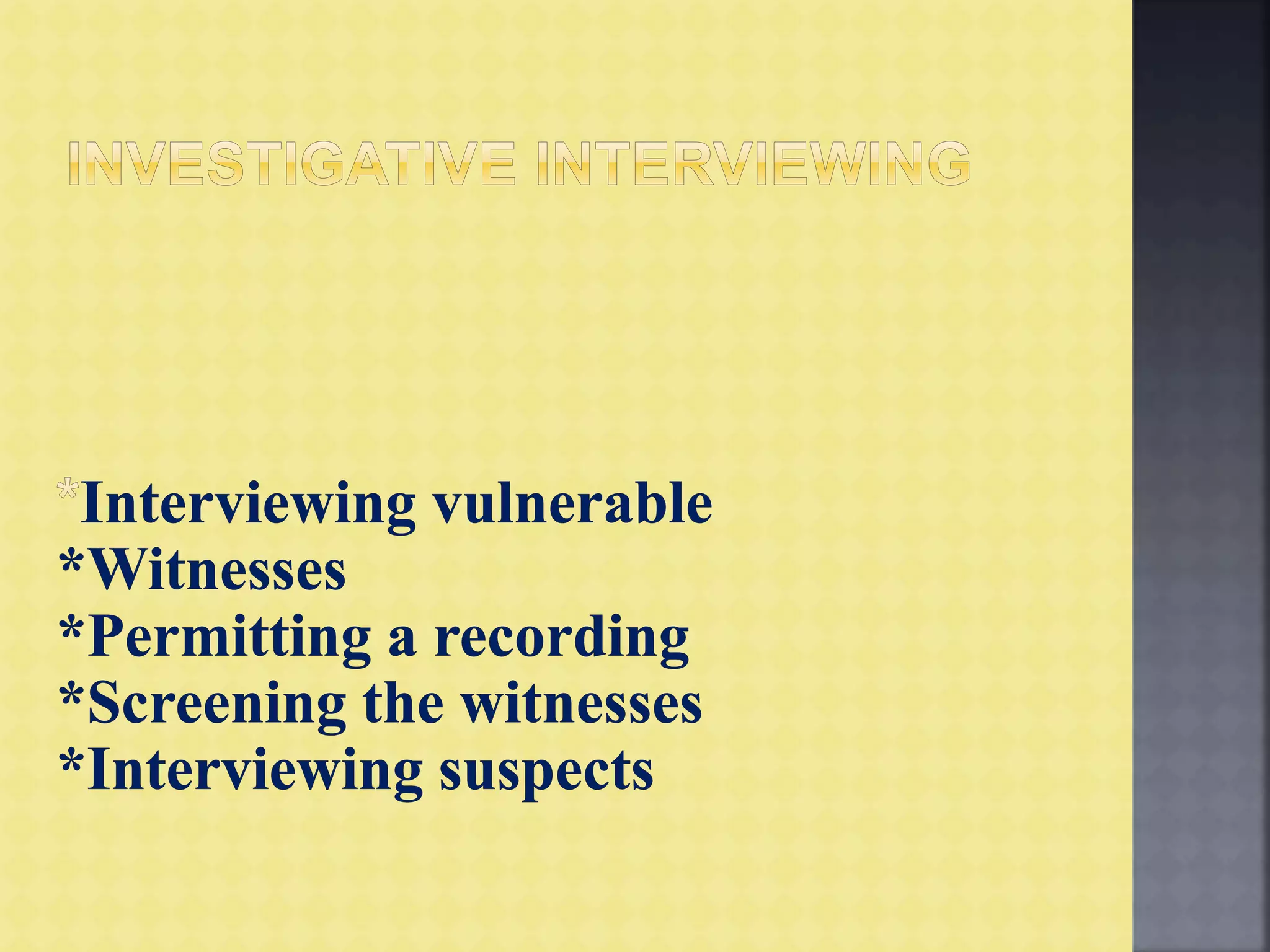Crime scene and investigation in forensic psychology(final) | PPT