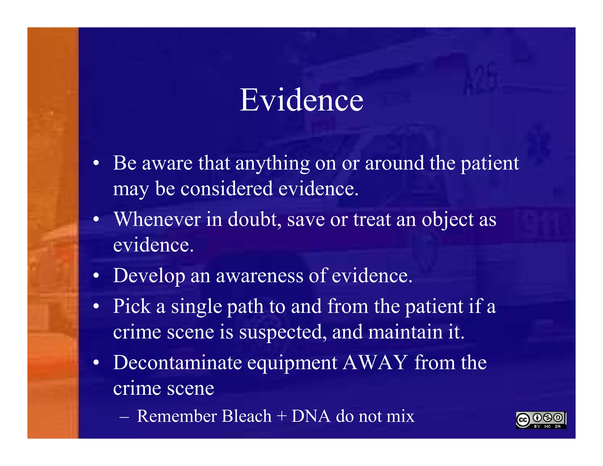 Crime scene awareness | PDF