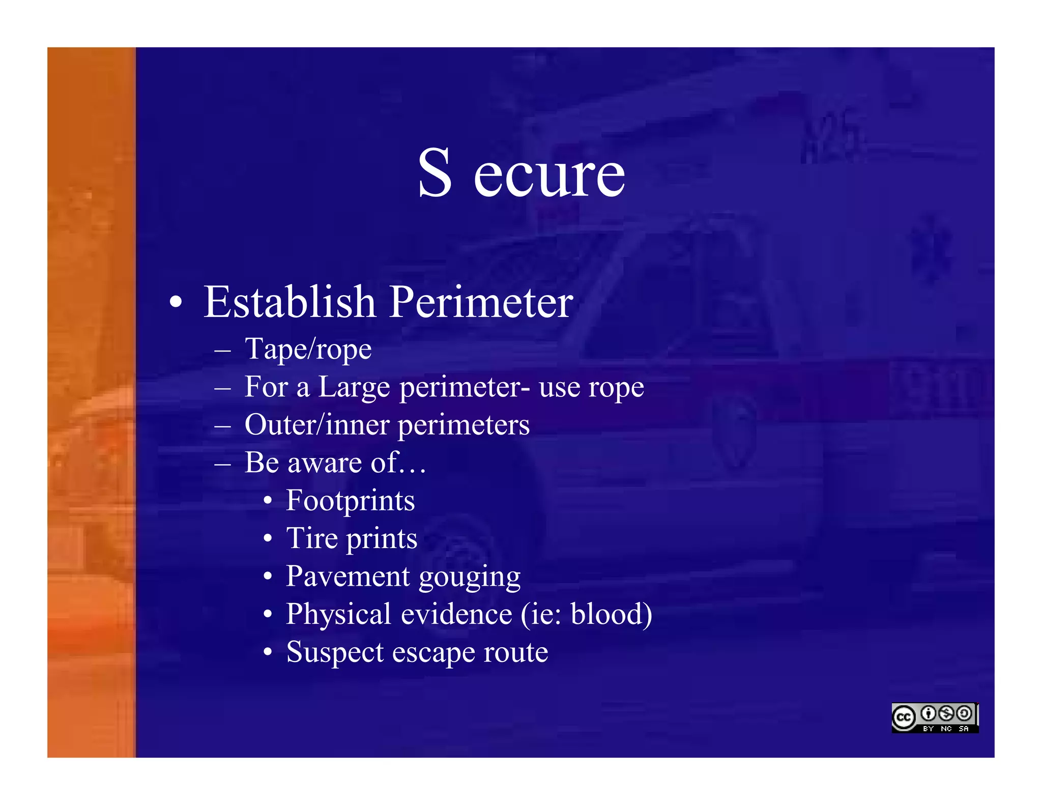 Crime scene awareness | PDF
