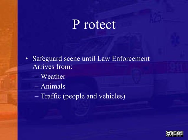 CRIME SCENE AWARENESS AND SAFETY FOR FIRE AND EMS RESPONDERS | PPT ...