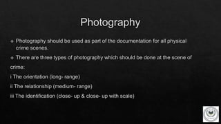 Crime Scene Documentation | PPT
