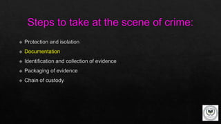 Crime Scene Documentation | PPTX | Crime & Harmful Acts to Individuals ...