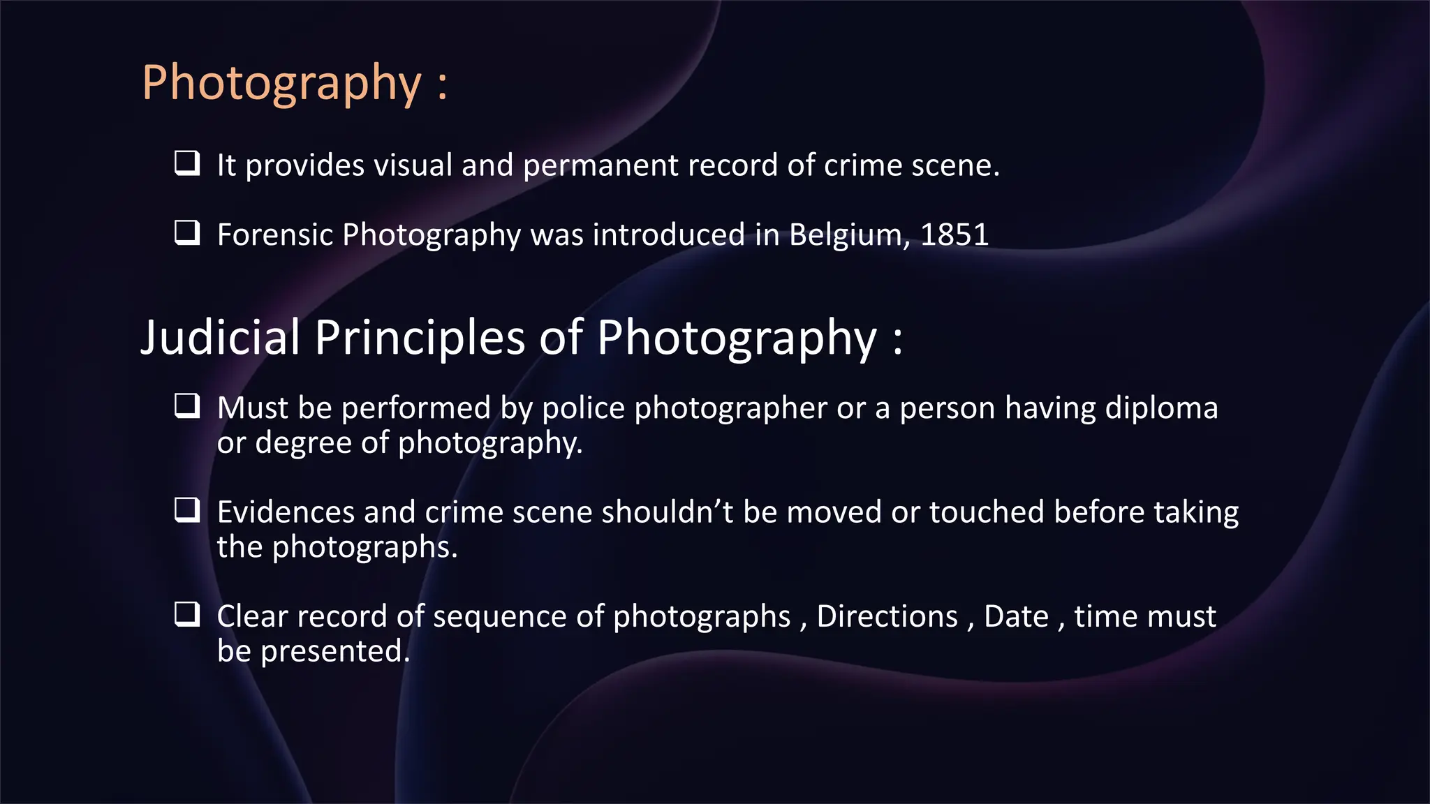 Crime scene Documentation PPT.pptx