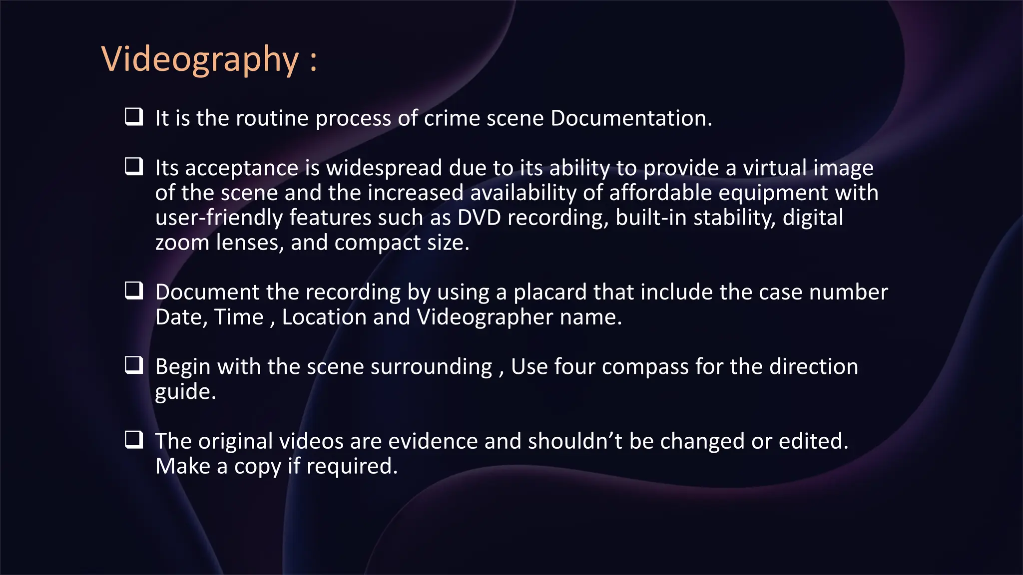 Crime scene Documentation PPT.pptx