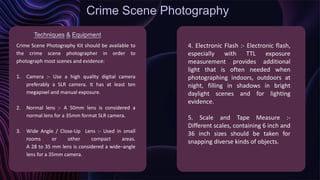 Crime scene Documentation PPT.pptx