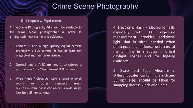 Crime scene Documentation PPT.pptx