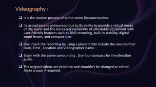 Crime scene Documentation PPT.pptx
