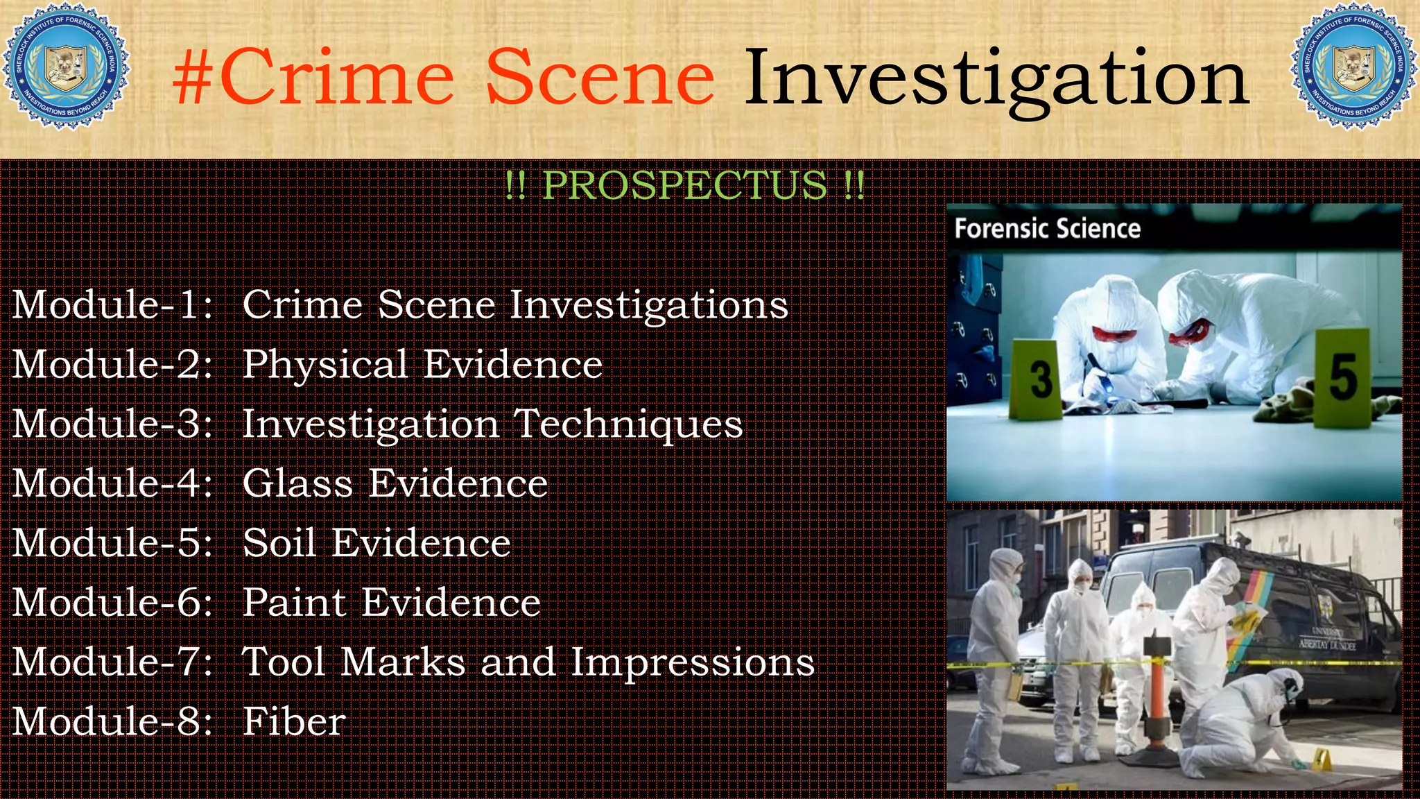 IMPORTANCE OF CRIME SCENE: COLLECTION & PRESERVATION OF EVIDENCE | PDF