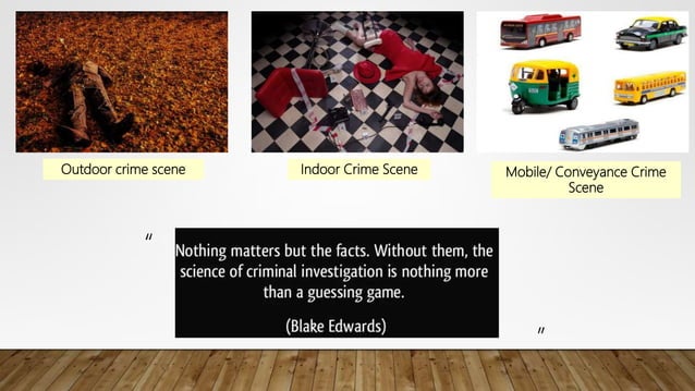 Crime Scene Investigation (CSI).pptx | Crime & Harmful Acts to ...