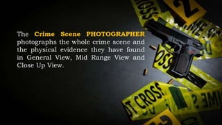 CSI Investigation Crime Scene Processing | PPTX