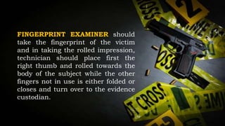 CSI Investigation Crime Scene Processing | PPTX