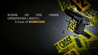 CSI Investigation Crime Scene Processing | PPTX