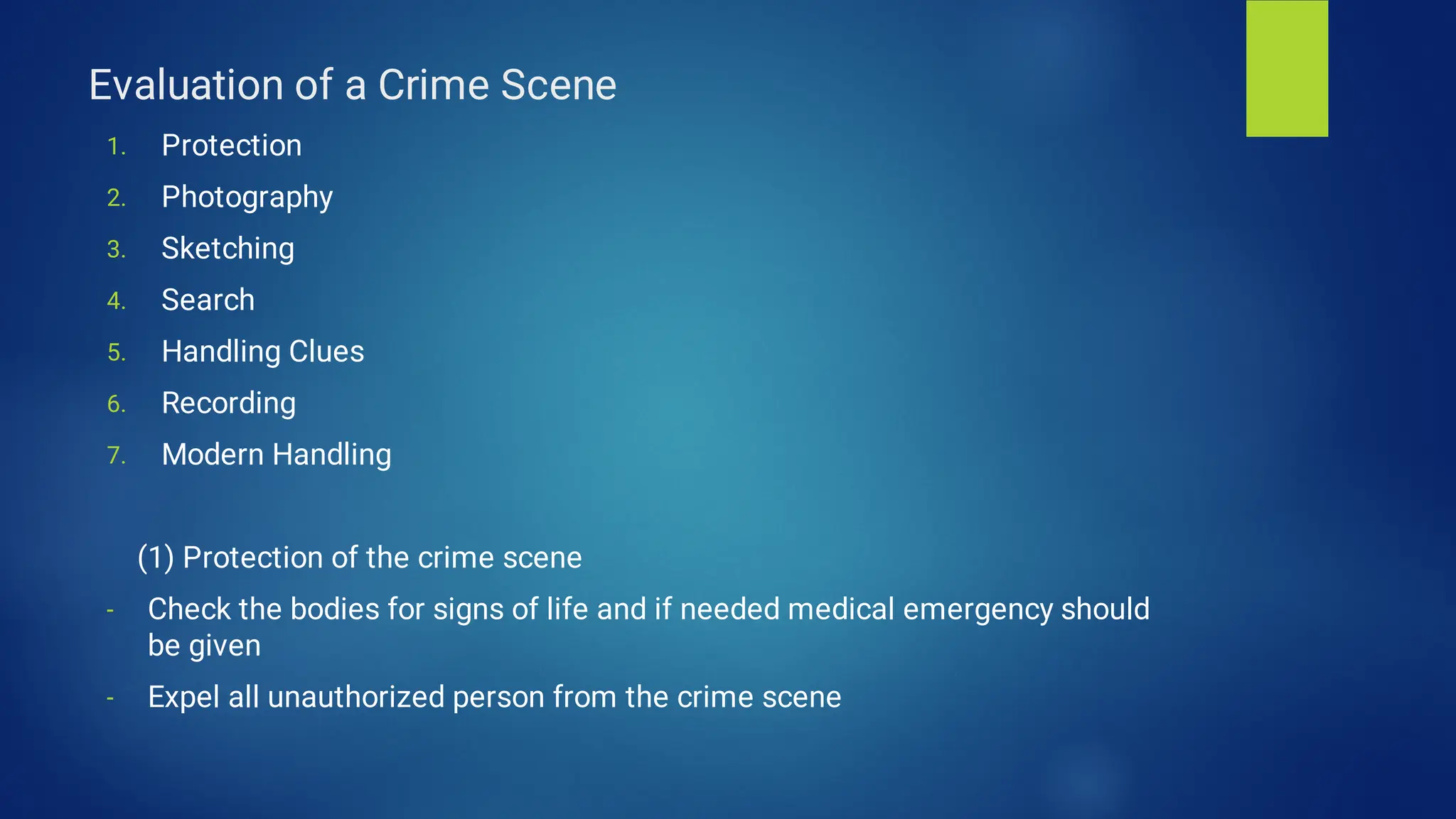 Crime Scene Management (forensic science) | PDF | Crime & Harmful Acts ...