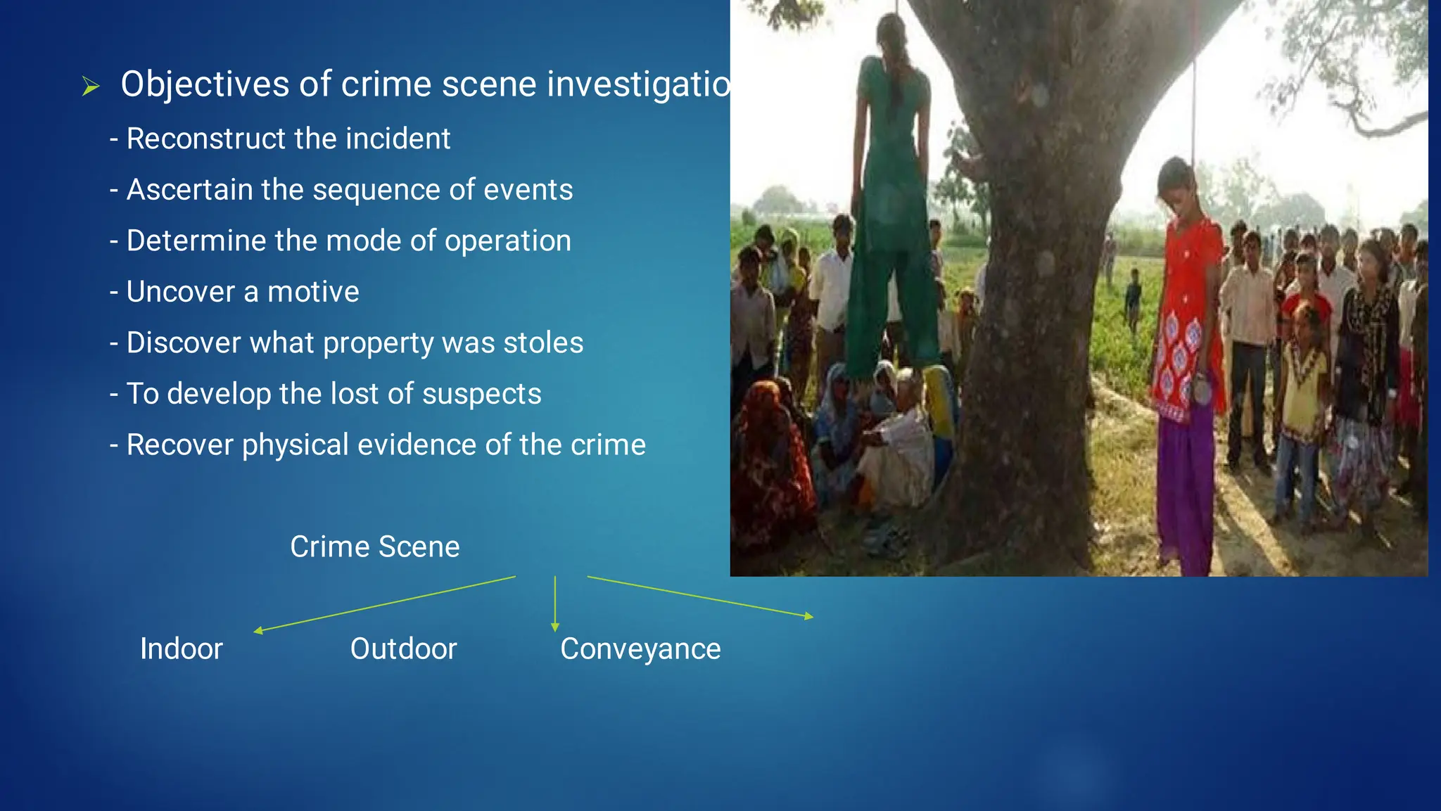 Crime Scene Management (forensic science) | PDF | Crime & Harmful Acts ...