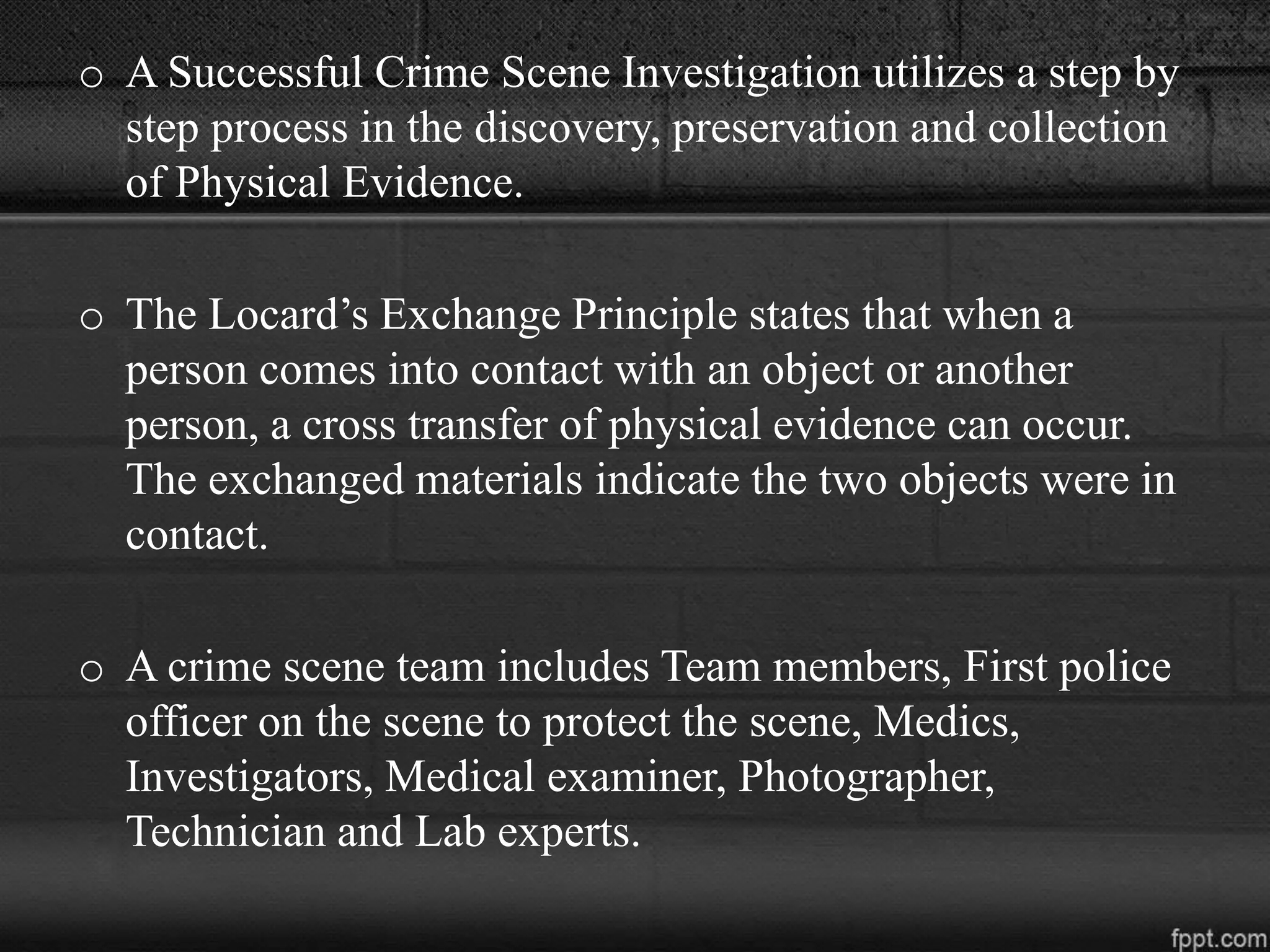 Crime Scene Management: Introduction to Crime Scene | PPT