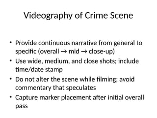 Crime_Scene_Management. Forensic Science pptx | PPTX