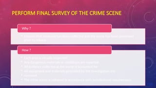 Crime Scene management.pptxt5etrh yt tym | PPTX