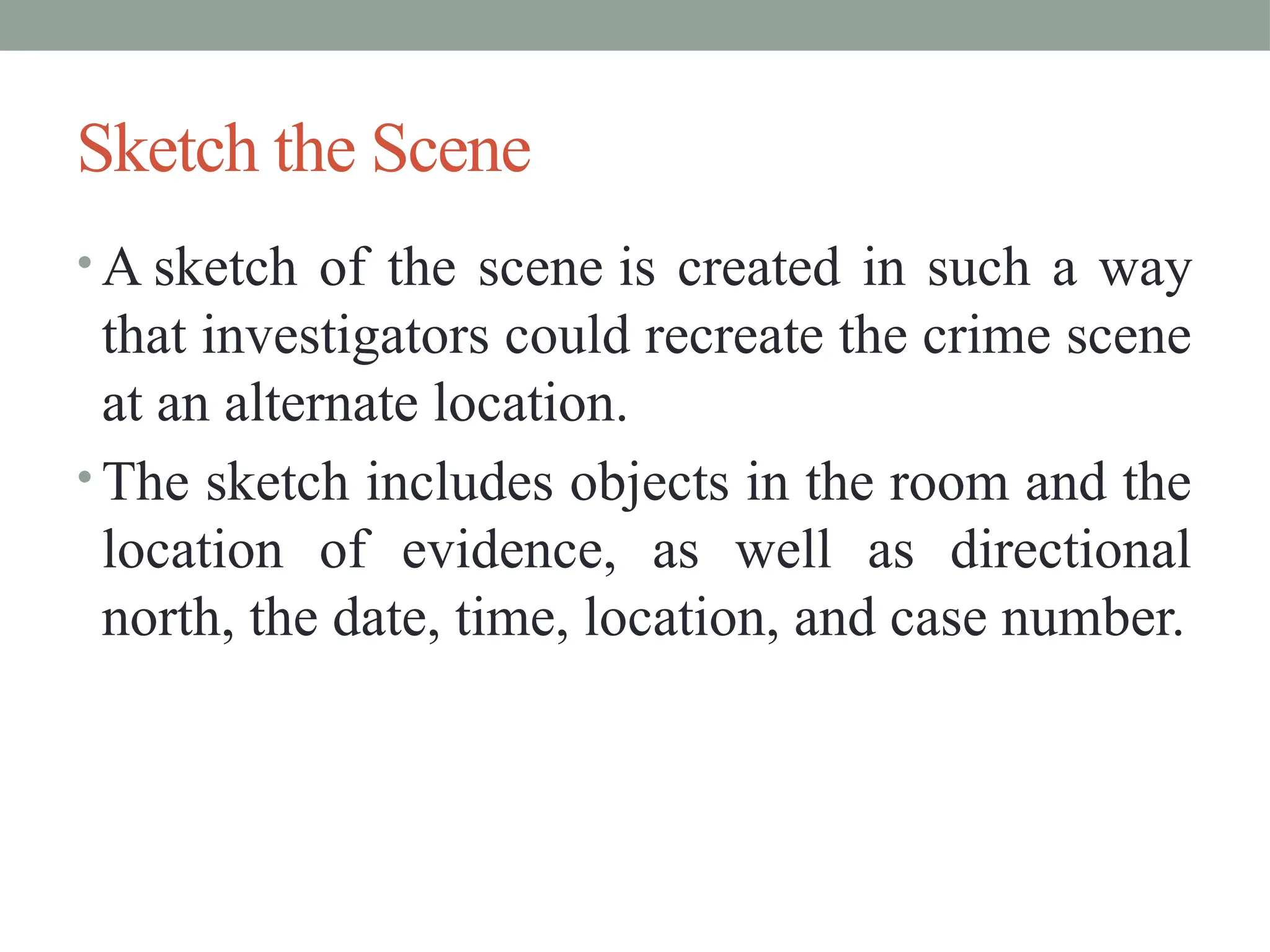 CRIME SCENE MANAGEMENT in Investigation- PPT (3).pptx | Crime & Harmful ...