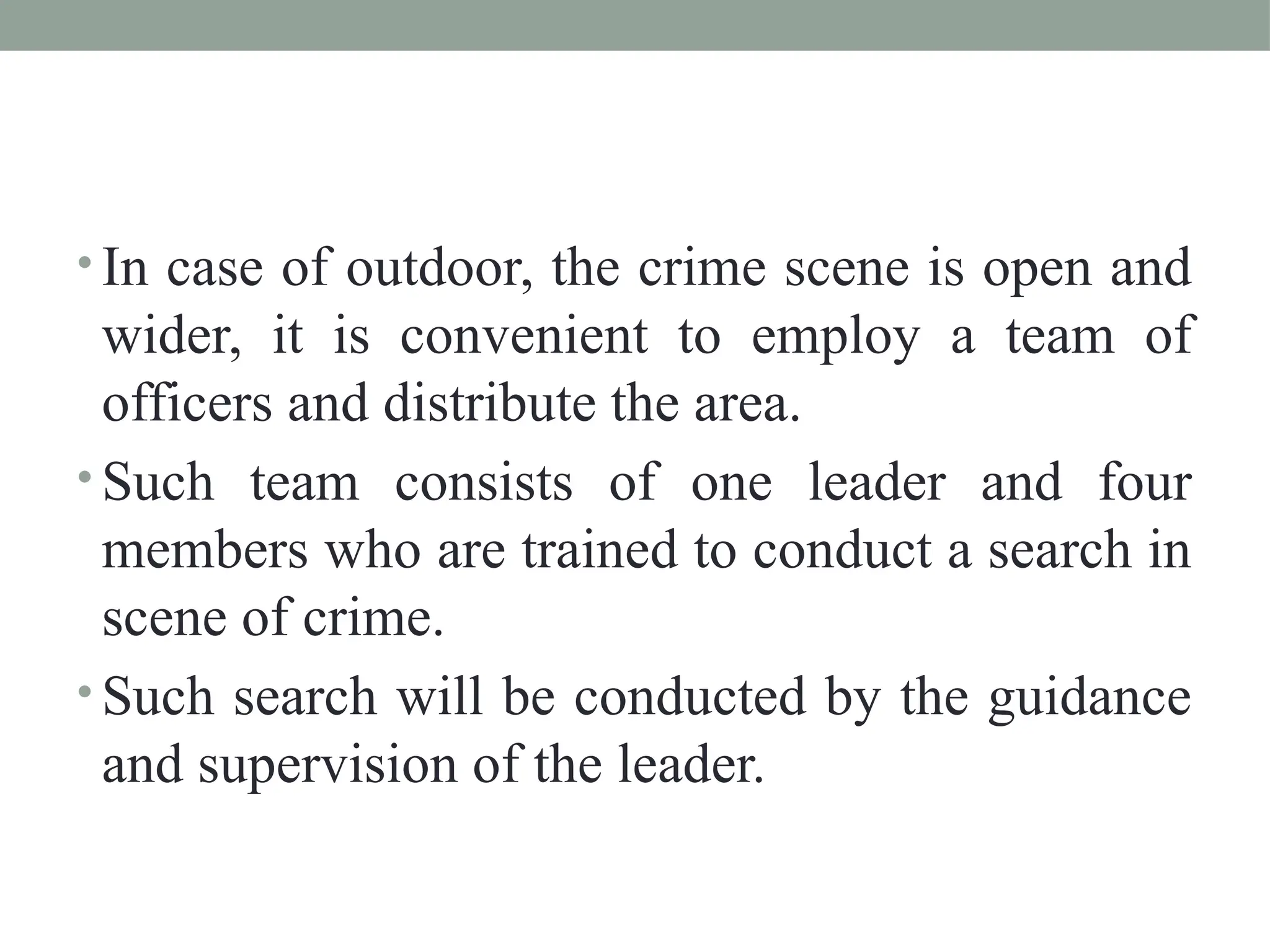 CRIME SCENE MANAGEMENT in Investigation- PPT (3).pptx