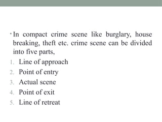CRIME SCENE MANAGEMENT in Investigation- PPT (3).pptx