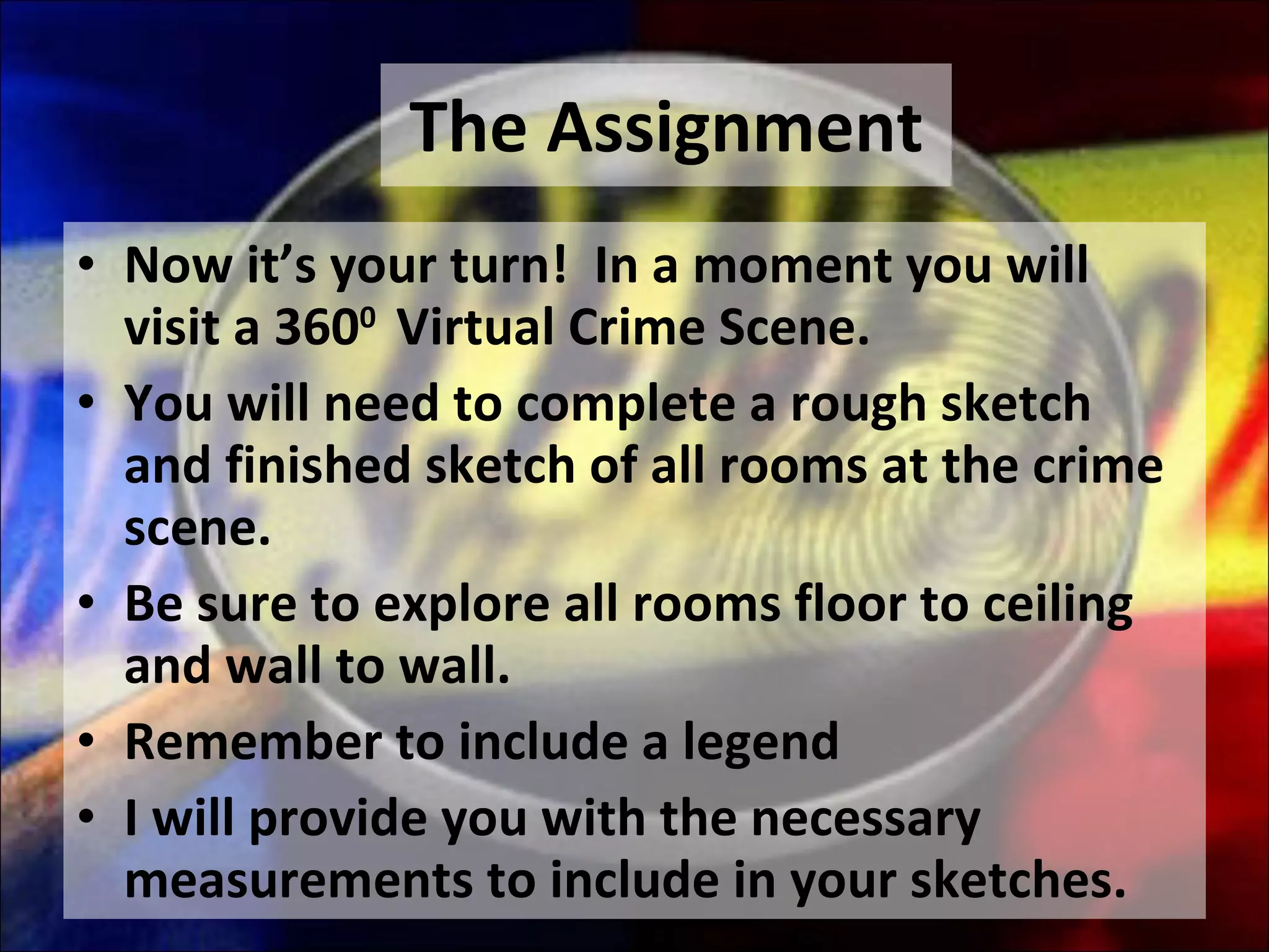 Crime scene sketching basics | PPT