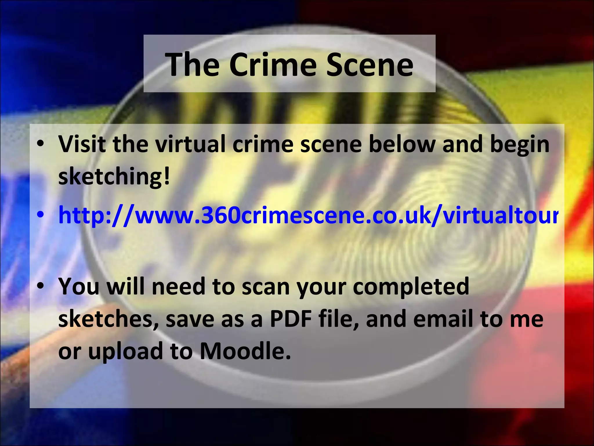 Crime scene sketching basics | PPT