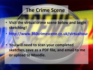 Crime scene sketching basics | PPT
