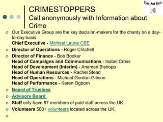 Crimestoppers | PPTX