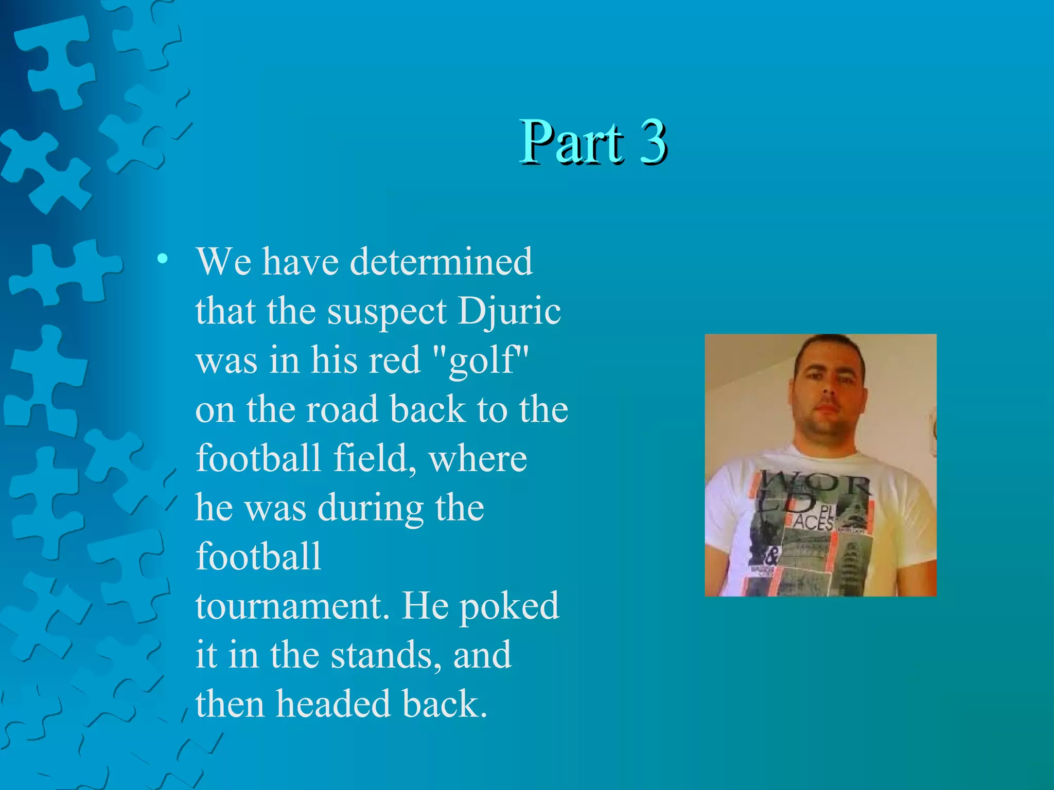 Crime story by jovana zarić | PPT
