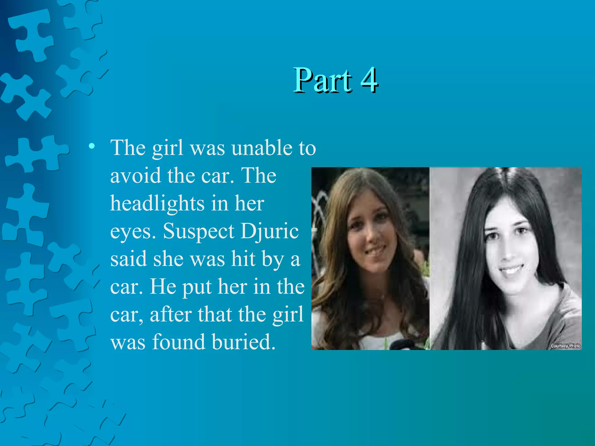 Crime story by jovana zarić | PPT
