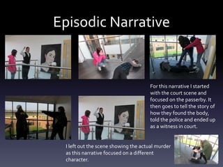 Crime Story - Narrative Task | PPTX