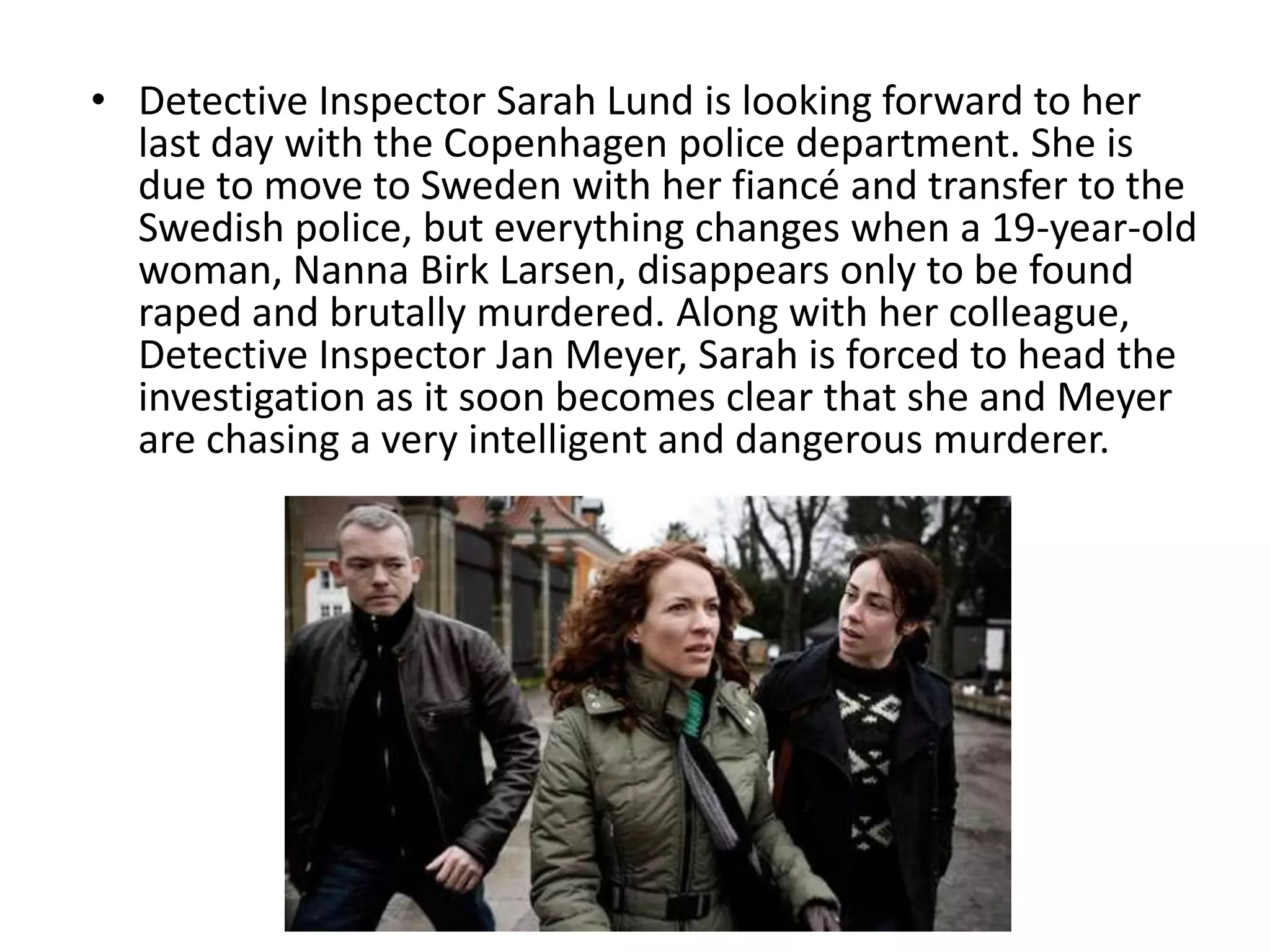 Crime television case studies 9 | PPT