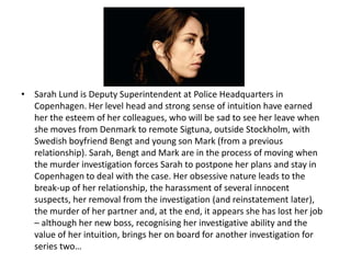 Crime television case studies 9 | PPT