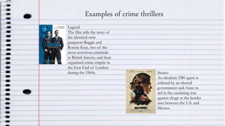 Crime thriller | PPTX