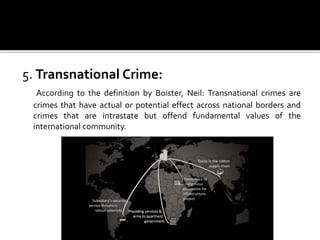 A Presentation on Crime and its classification | PPTX