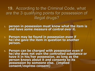 Criminal Code Test Review | PPT