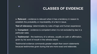 JURISPRUDENCE_Criminal-Evidence-introduction.pptx