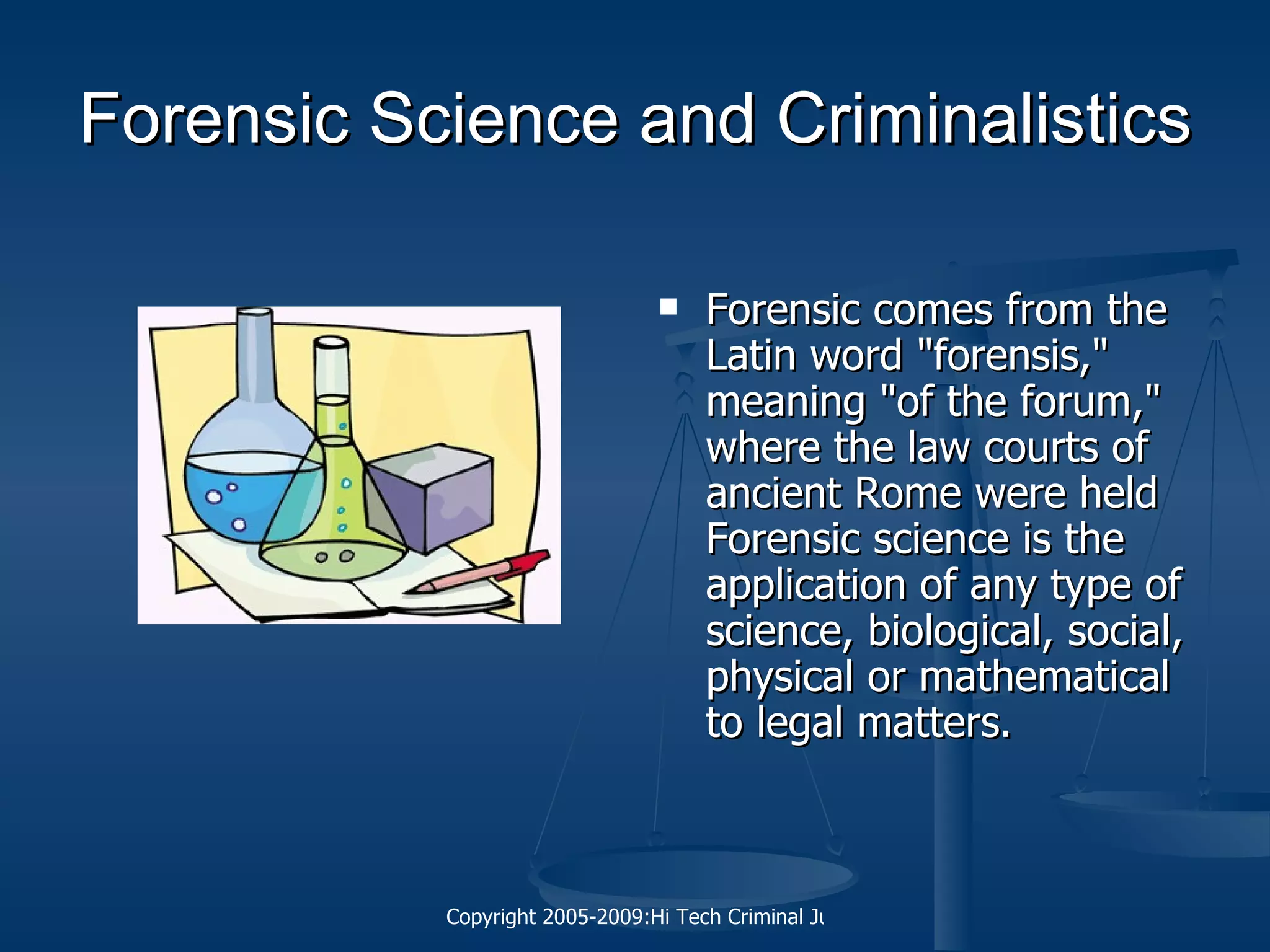 Criminal Investigations (Part One) | PPT