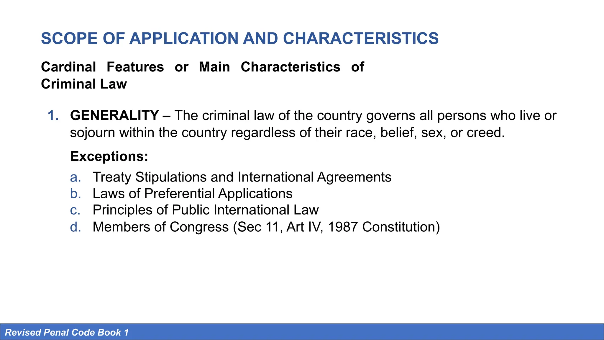 Criminal-Law book 1. base on the RPC OF THE PHILIPPINES | PDF
