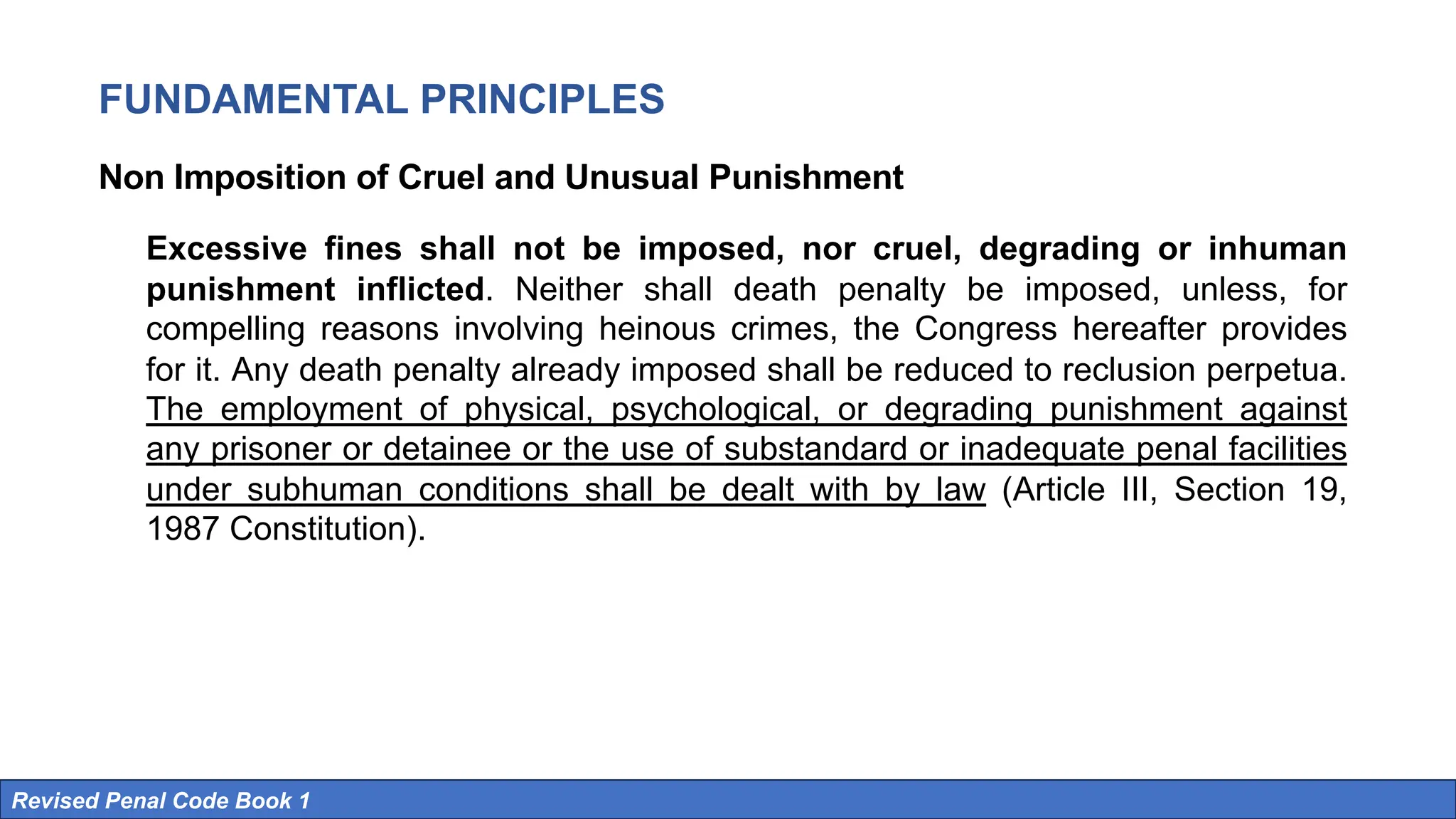 Criminal-Law book 1. base on the RPC OF THE PHILIPPINES | PDF