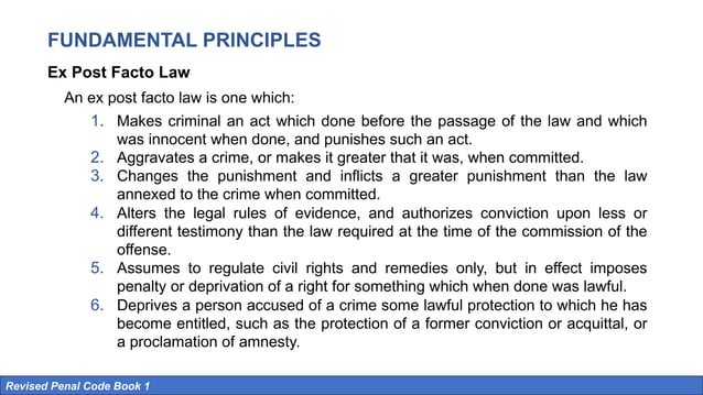 Criminal-Law book 1. base on the RPC OF THE PHILIPPINES | PDF | Law