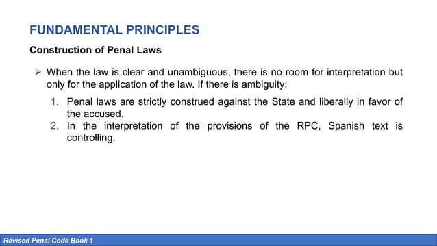 Criminal-Law book 1. base on the RPC OF THE PHILIPPINES | PDF | Law