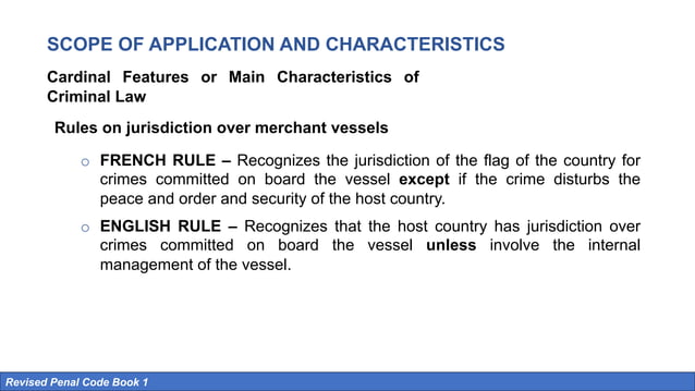 Criminal-Law book 1. base on the RPC OF THE PHILIPPINES | PDF | Law