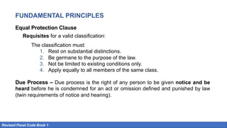 Criminal-Law book 1. base on the RPC OF THE PHILIPPINES | PDF