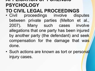 Criminal and Civil Responsibility in Forensics | PPTX