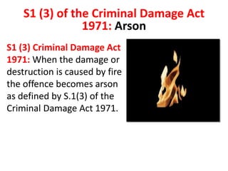 Criminal damage | PPT