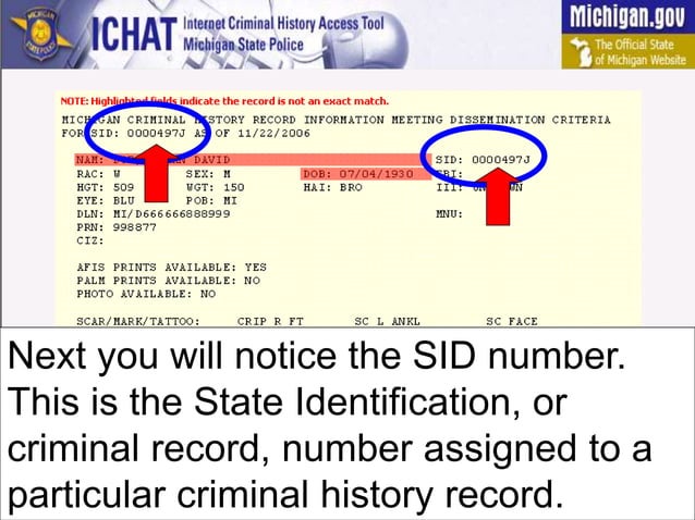 Criminal_History_Tutorial.ppt | Crime & Harmful Acts to Individuals ...