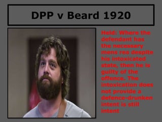 Criminal Law: Intoxication | PPT